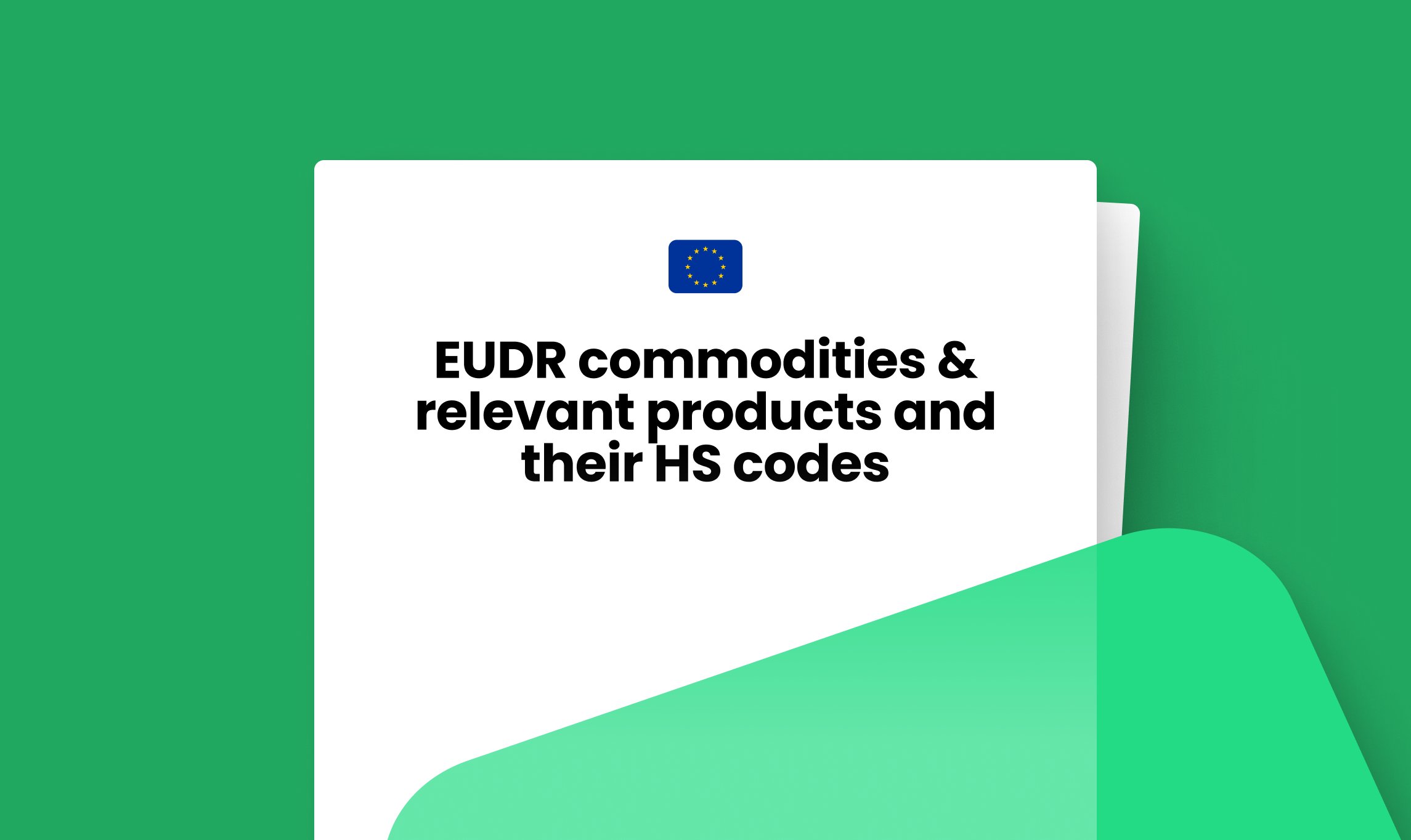 EUDR commodities and relevant products — Meridia